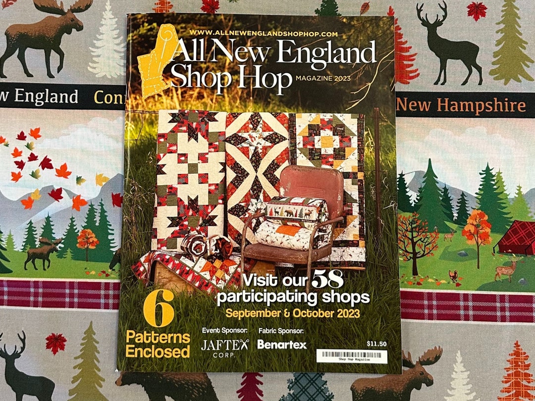All New England Shop Hop Magazine 2023 1st Annual All New - Etsy