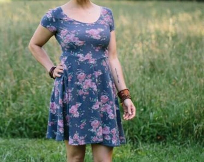 Sew Liberated, Stasia Dress and Top, Paper Pattern, Womens Clothing Pattern, Women's Easy Knit ...