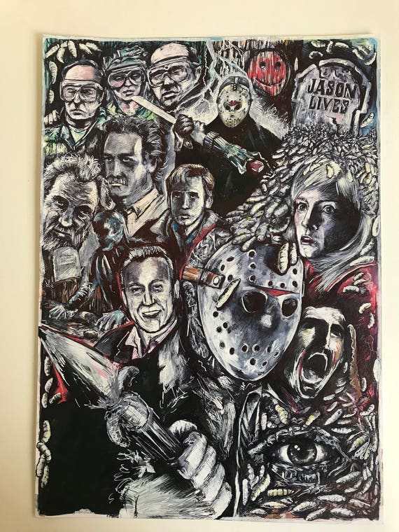 Friday the 13th Part 6 Jason Lives Print | Etsy