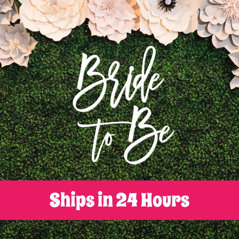 Bride to Be Sign Bridal Shower Sign Bridal Shower - Etsy