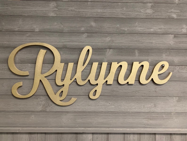 Wooden Name Sign 12 to 46 Wide Custom Name Sign - Etsy