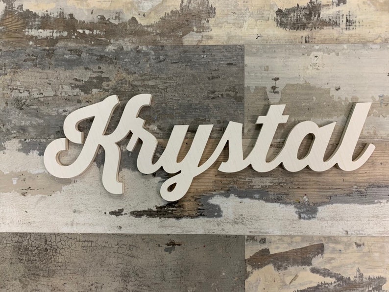 Wooden Name Sign, Personalized Name Sign, Custom Name Sign, Birthday ...
