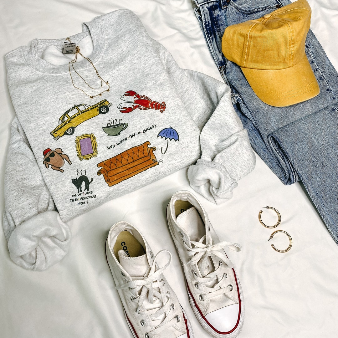 Friends Collage Sweatshirt - Etsy