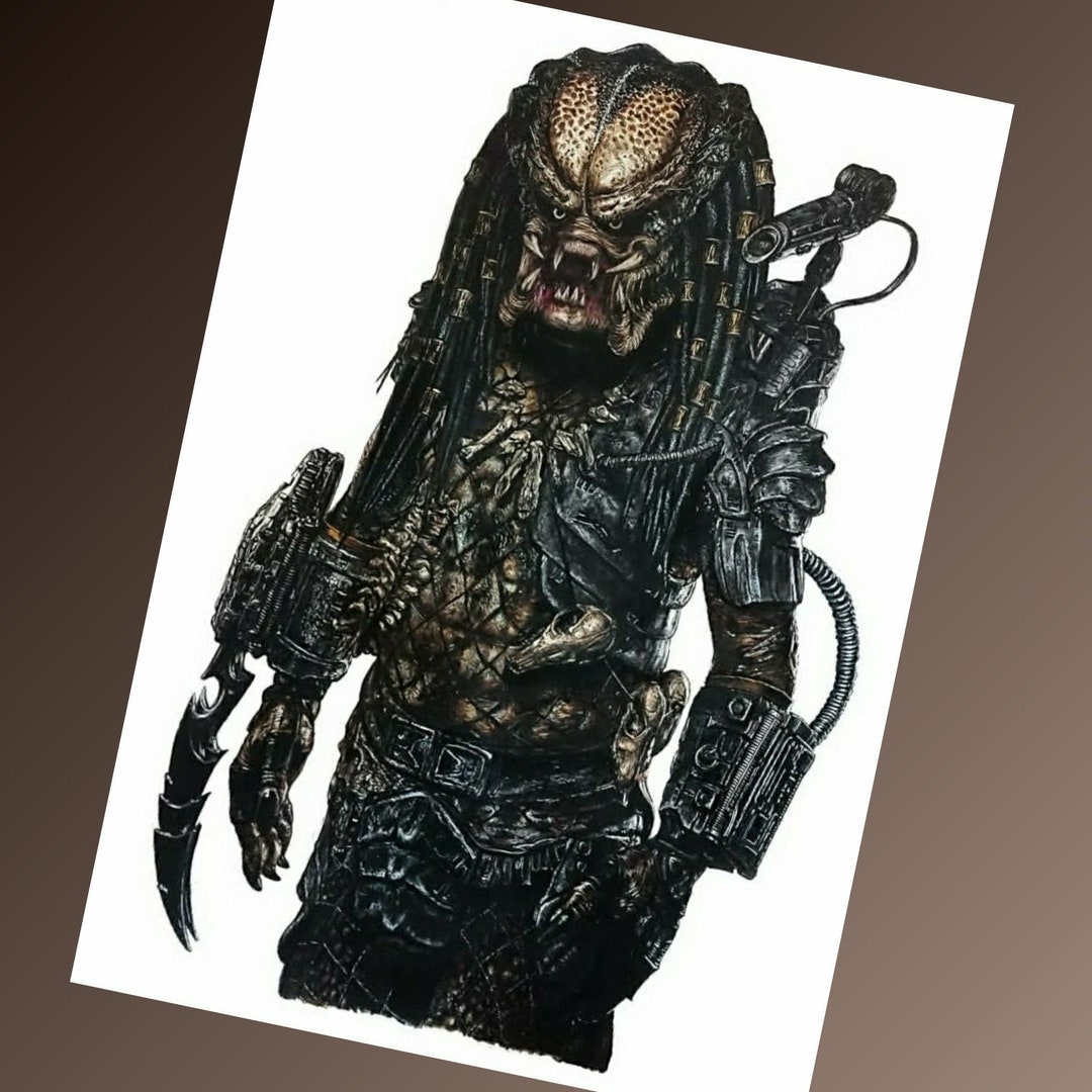 Predator Print - Etsy