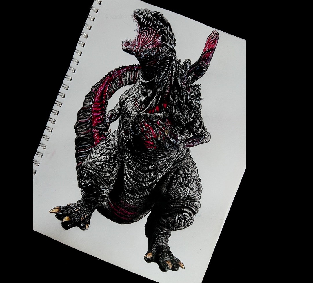 Shin Godzilla Print - Etsy