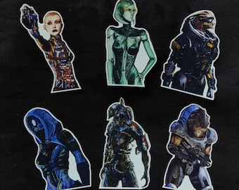 Mass Effect Stickers - Etsy
