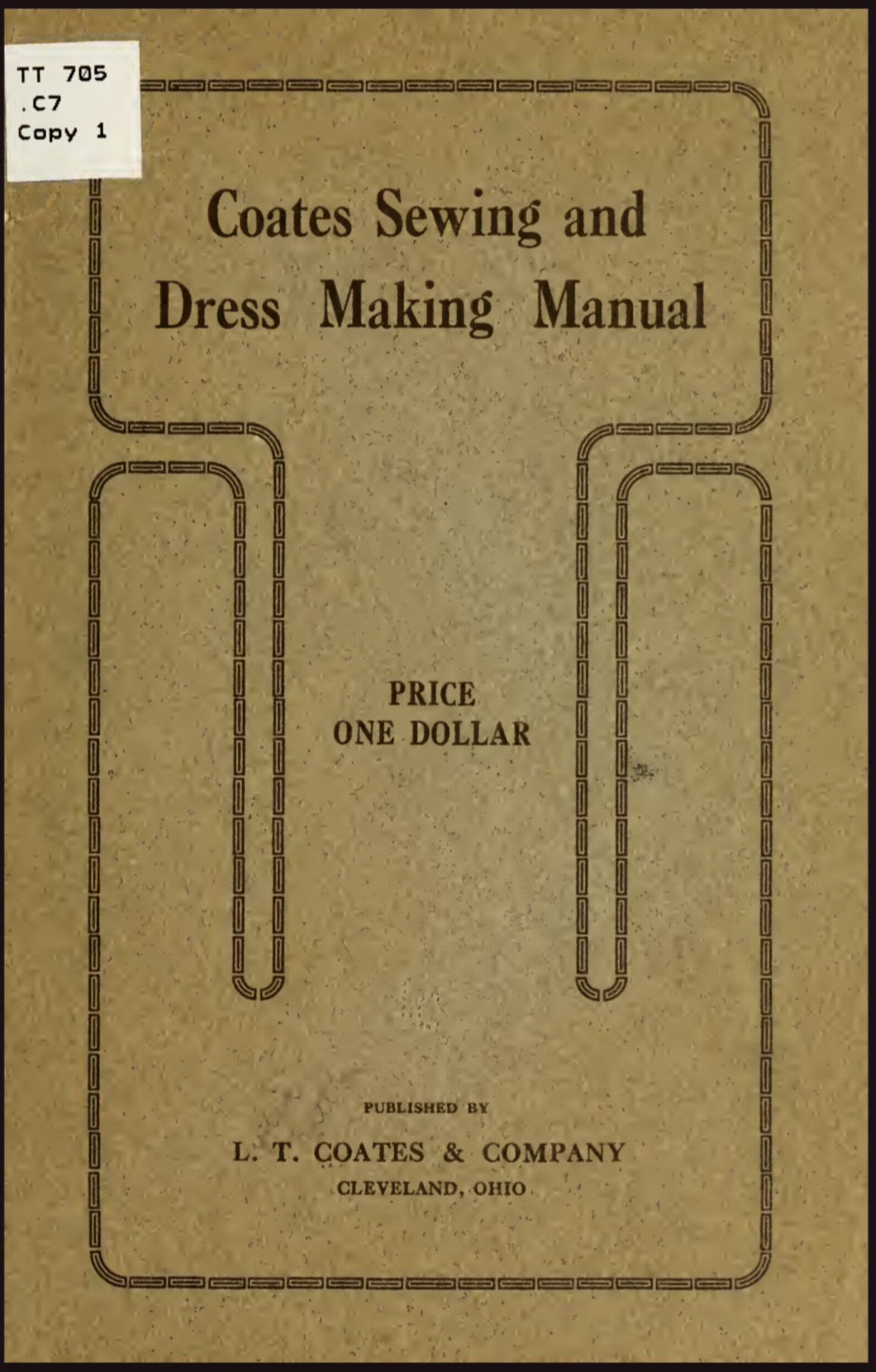 Antique Sewing Book Coats Sewing and Dress Making Manual - Etsy