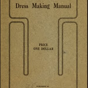 Antique Sewing Book Coats Sewing and Dress Making Manual - Etsy