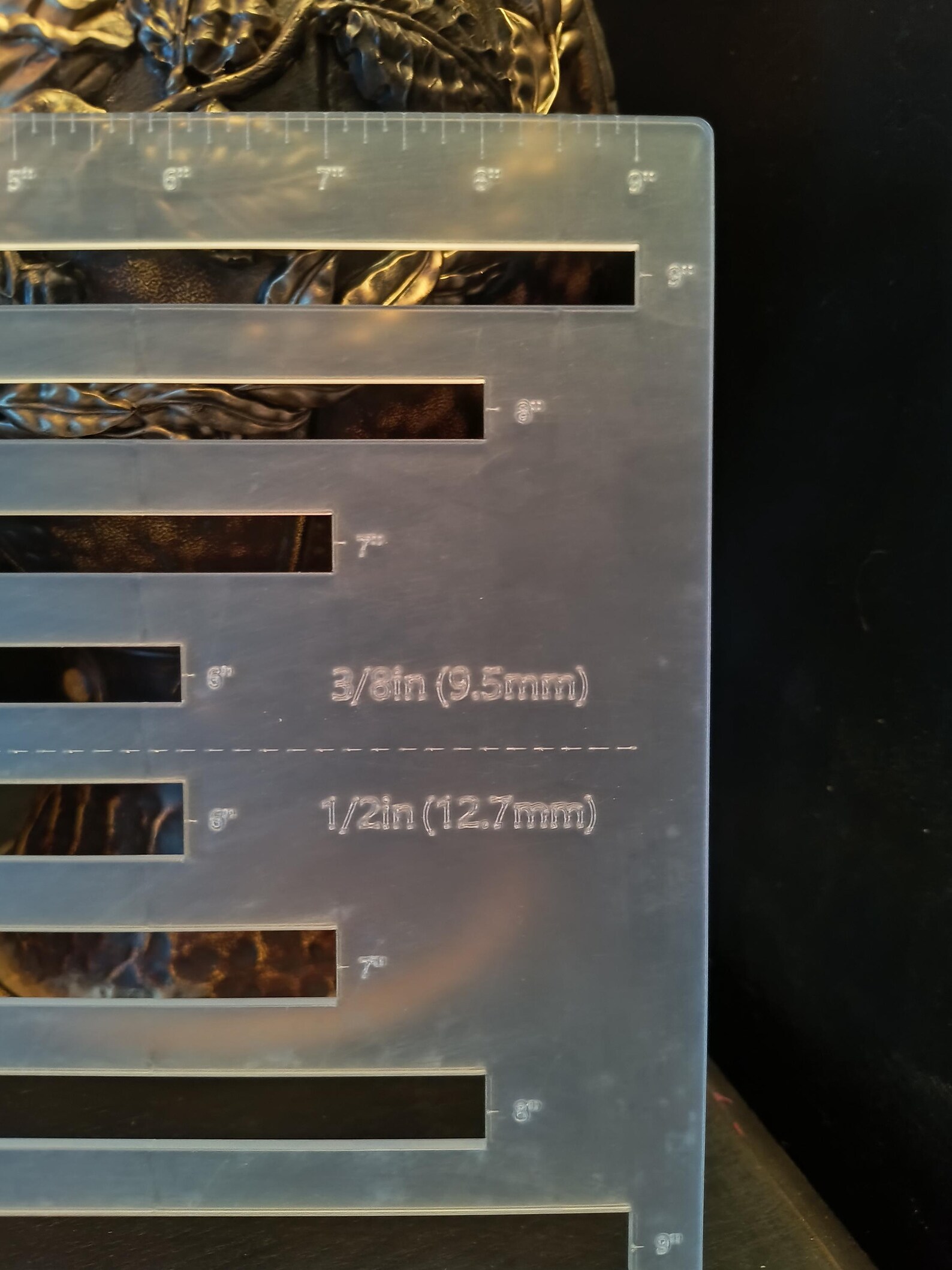 Acrilic Zipper Pocket Template for Clothing, and Bags Markers. Use to ...