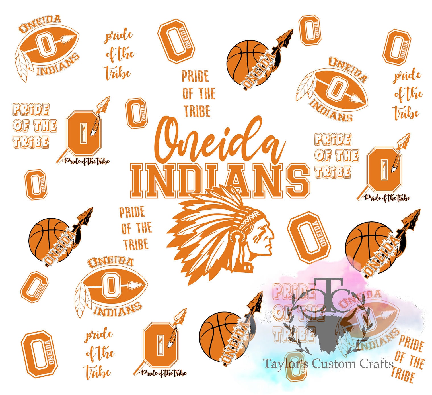 Oneida Pride Sublimation Tumbler Wrap Files Jpg Png 2 Files - Etsy