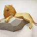 Papercraft Lion, 3D Paper Model, PDF Paper Craft Template, Low Poly Leo ...