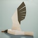 Papercraft Gull 3D Sculpture, DIY Paper Craft Template, Seagull Origami ...