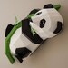 DIY Paper Panda on Bamboo, Papercraft Model, Polygonal Paper Craft ...