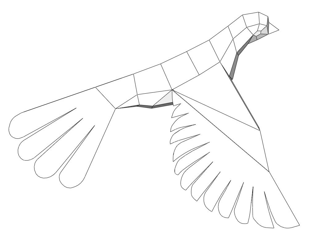 Papercraft Pigeons 3D Paper Model Dove Birds Polygonal DIY - Etsy Australia