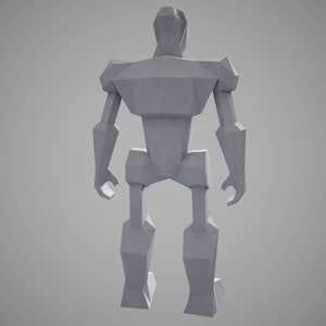 Papercraft Robot, 3D Paper Craft, DIY Paper Sculpture, Paper Model ...
