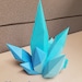 DIY Paper Craft Crystal, 3D Papercraft Model, PDF Template, Low Poly ...