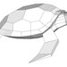 Papercraft Turtle, DIY 3D Origami Home Decor, Paper Craft Template, Sea ...
