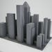 Papercraft New York City, 3D Paper Craft Buildings, PDF Printable Paper ...