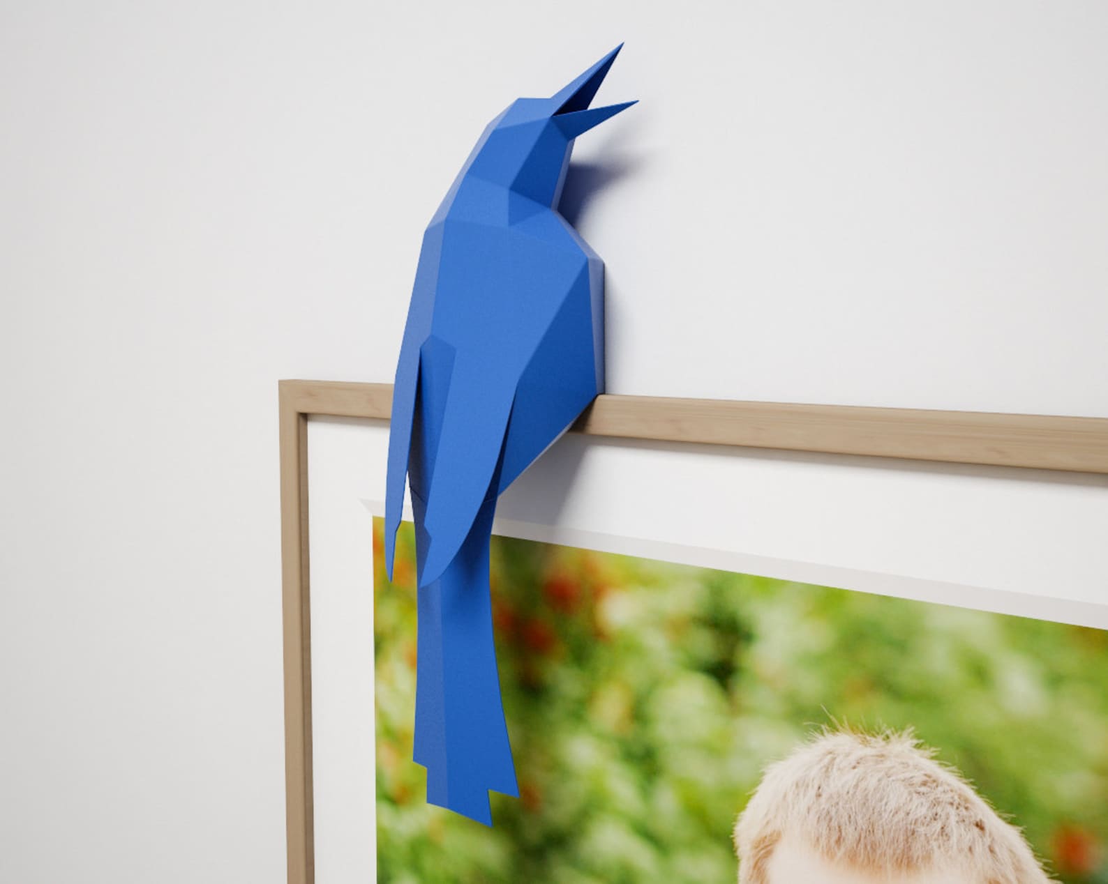DIY Bird for a Frame Papercraft Bird Animal Paper Craft - Etsy UK
