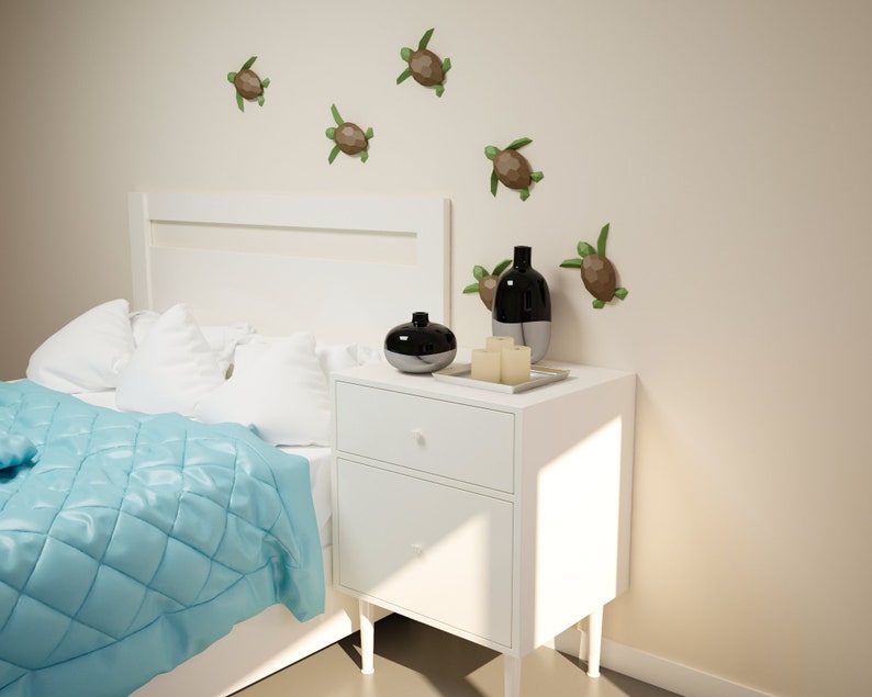 Papercraft Turtles Paper Craft Turtle Model Tortoise PDF - Etsy