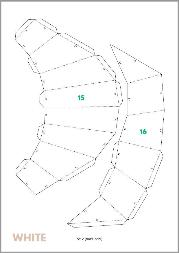 Papercraft Swan DIY Paper Craft Model PDF Template Kit Low | Etsy UK