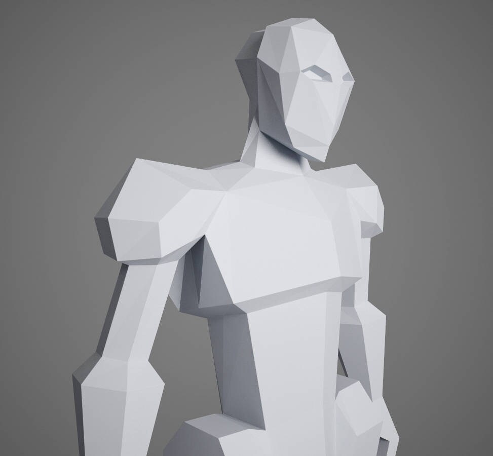 Papercraft Robot 3D Paper Craft DIY Paper Sculpture Paper | Etsy