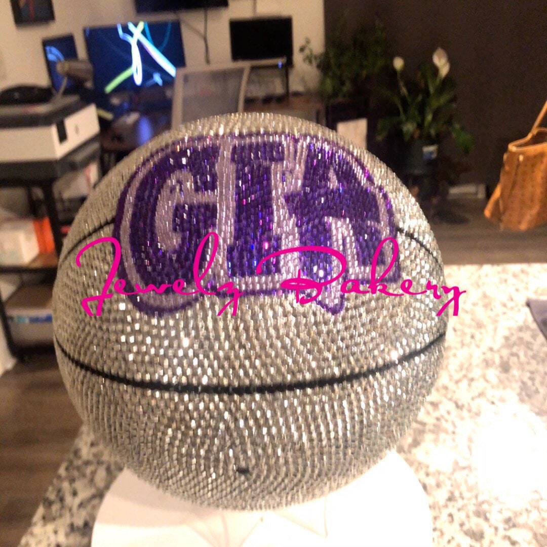 Rhinestone Crystal Basketball - Etsy