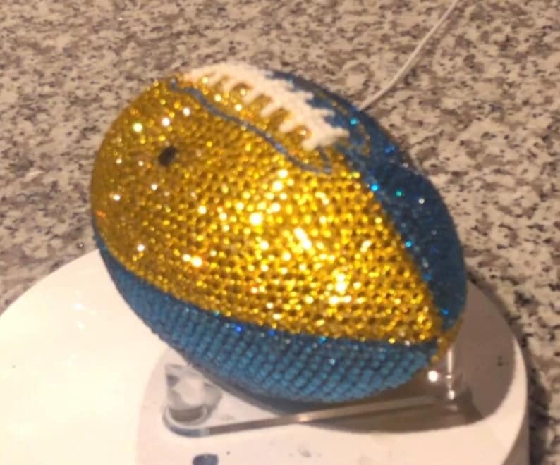 Custom Rhinestone Team Football - Etsy