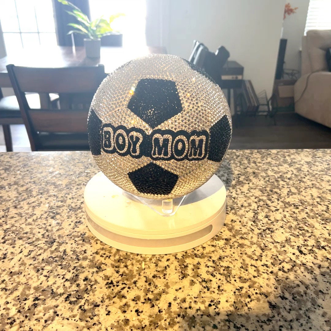 Rhinestone Bling Soccer Ball - Etsy