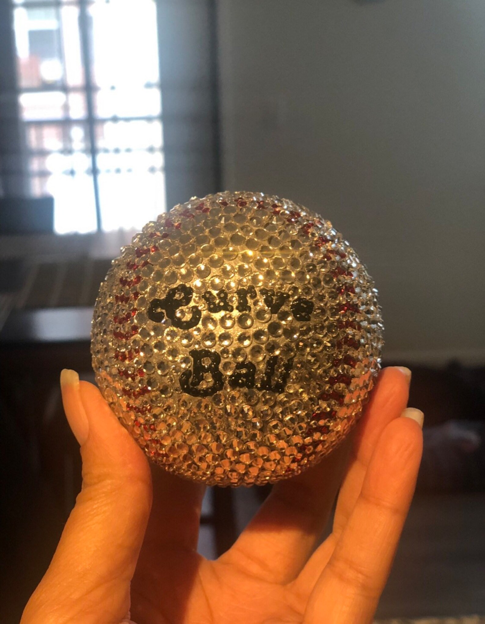 Rhinestone Team Baseball - Etsy