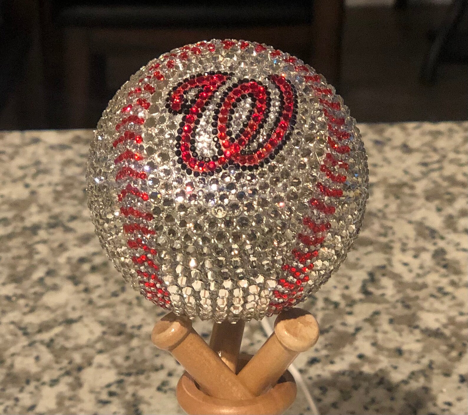 Rhinestone Team Baseball - Etsy