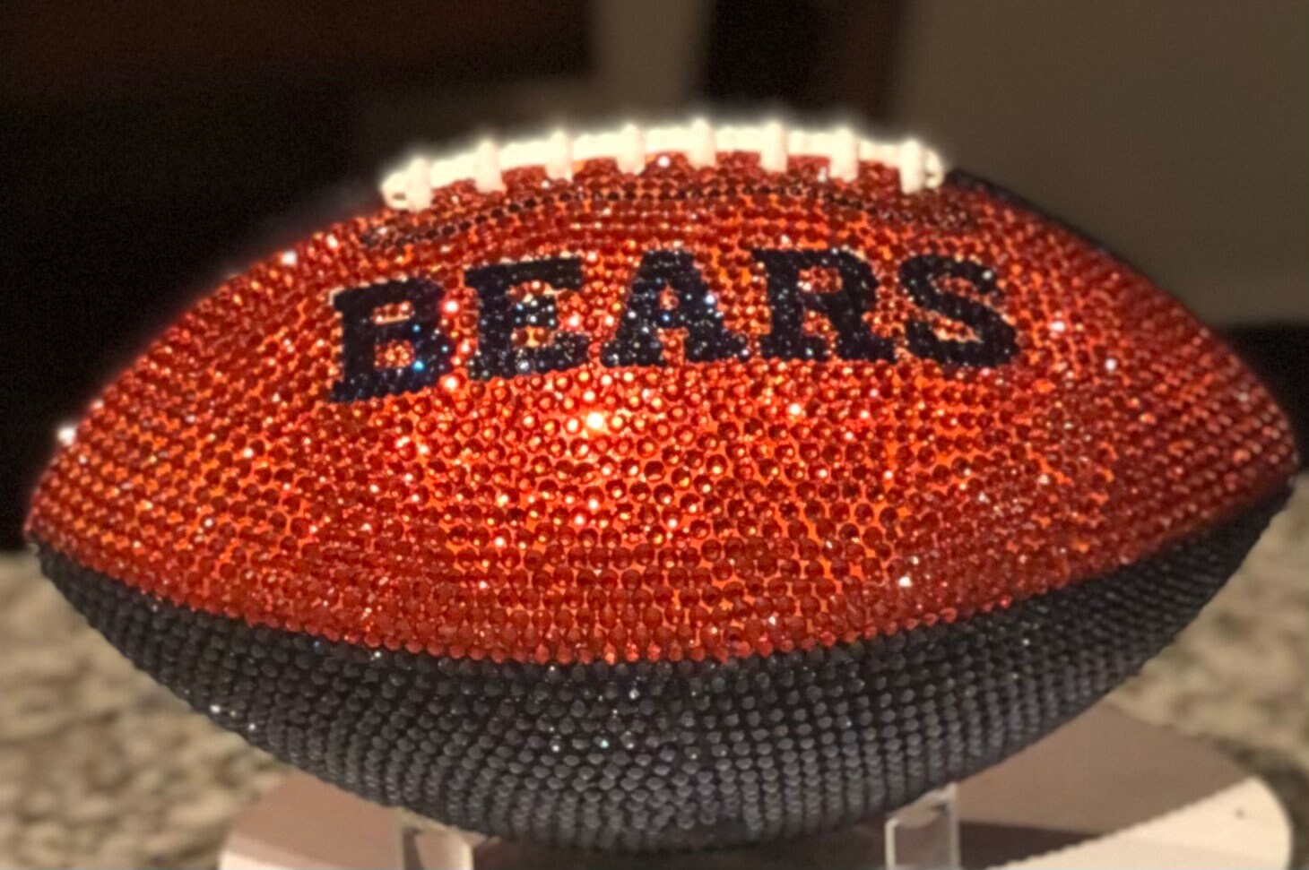 Custom Rhinestone Team Football - Etsy