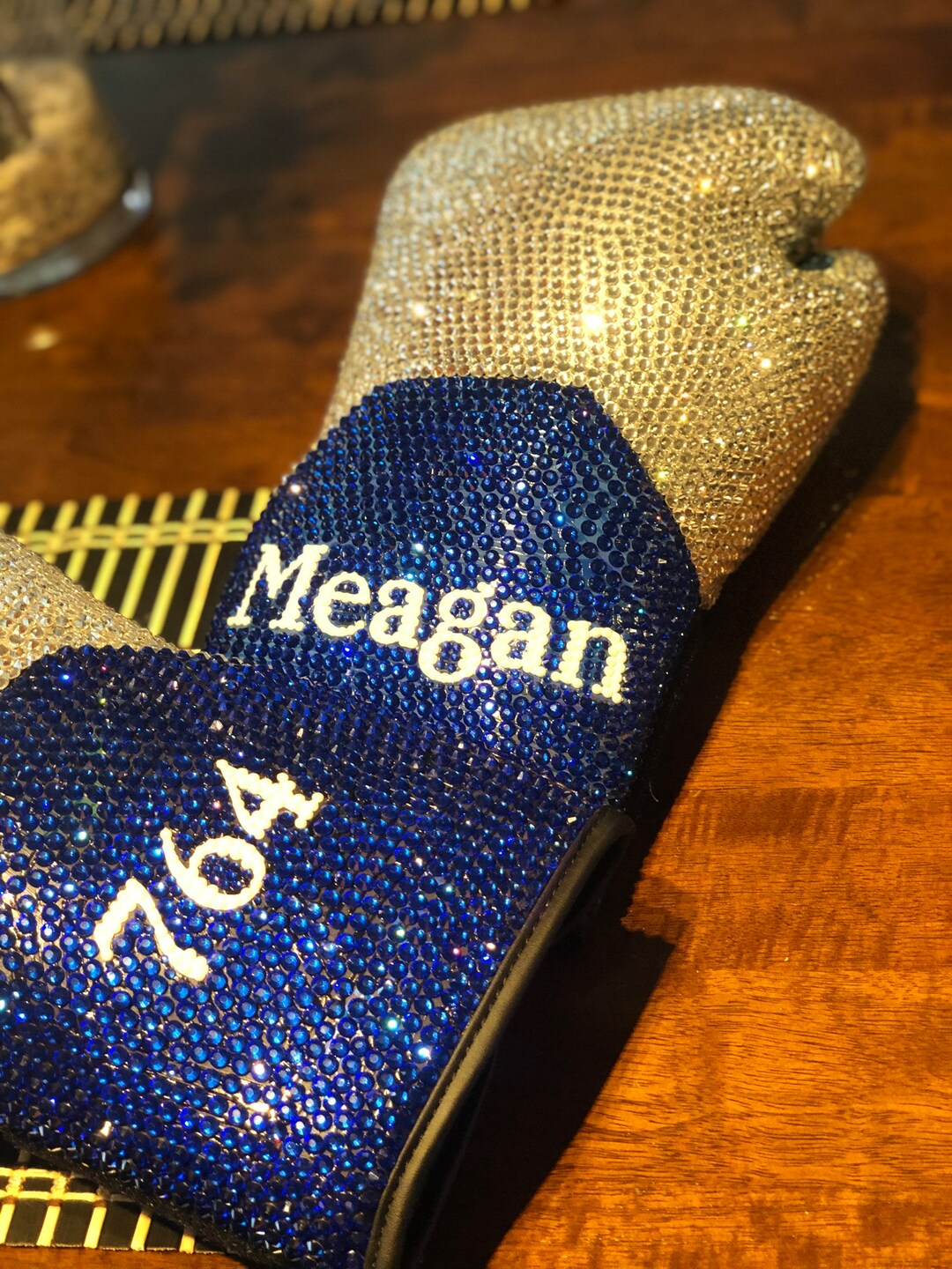 Rhinestone bling Boxing Gloves - Etsy