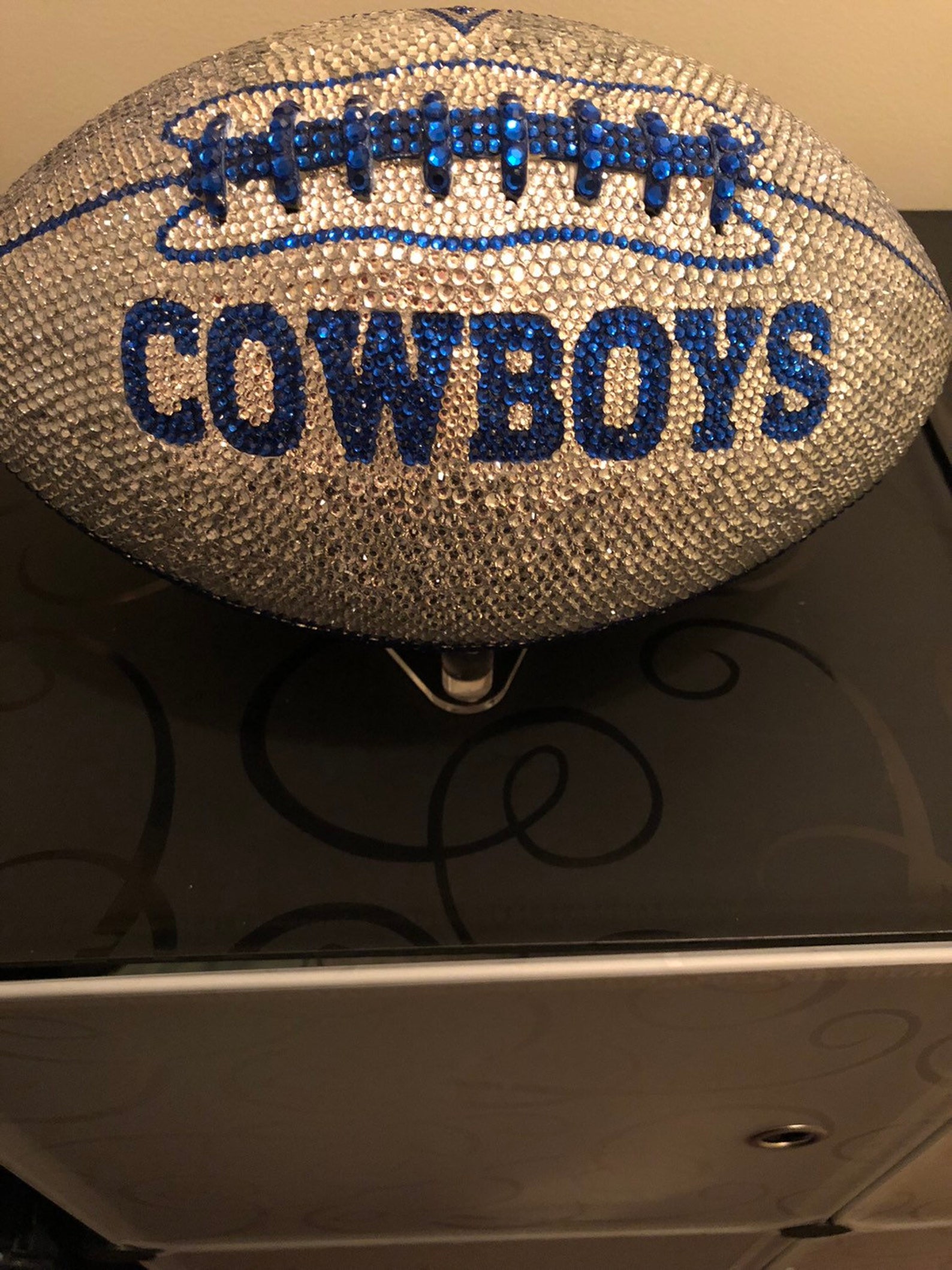 Custom Rhinestone Team Football - Etsy