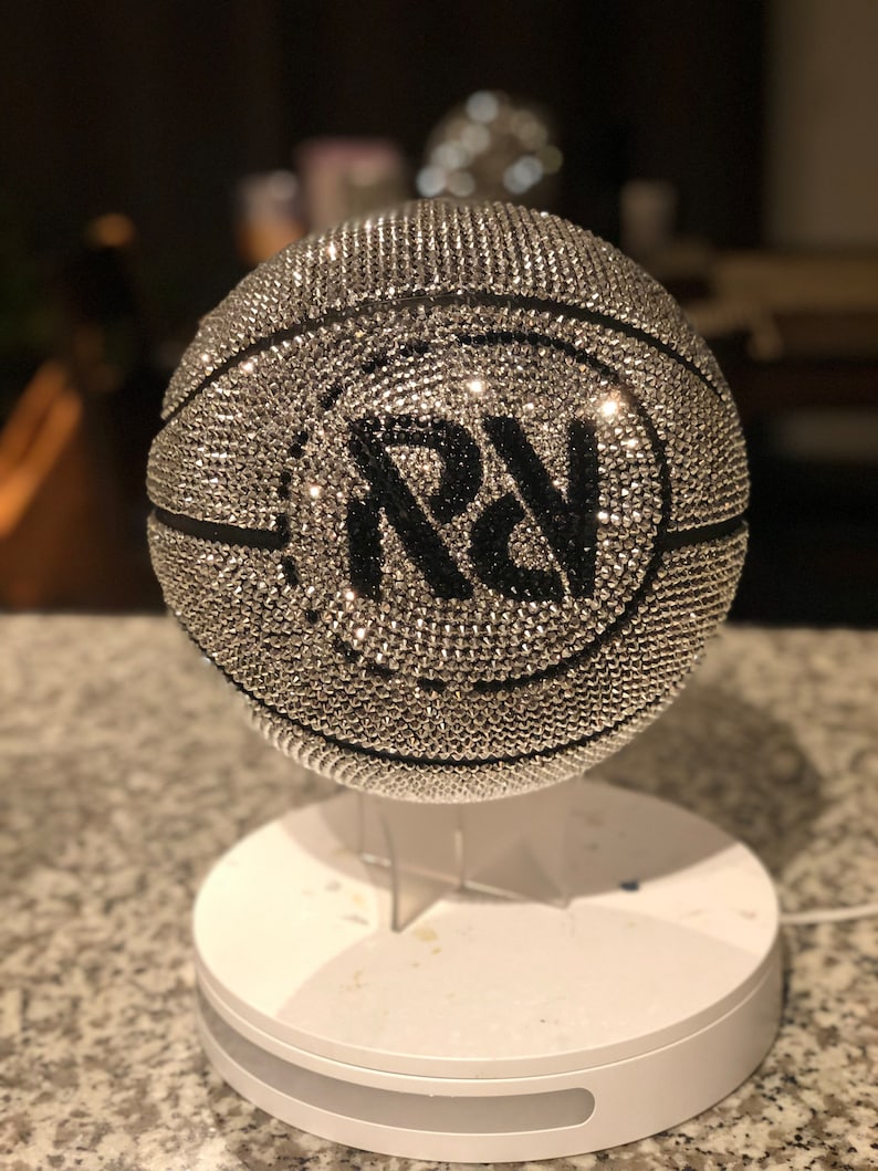 Rhinestone Crystal Basketball - Etsy