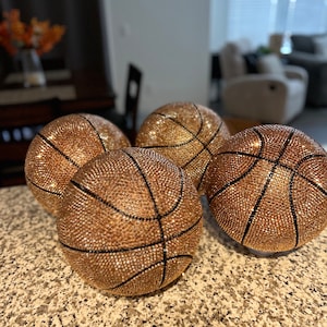 Rhinestone Crystal Basketball - Etsy