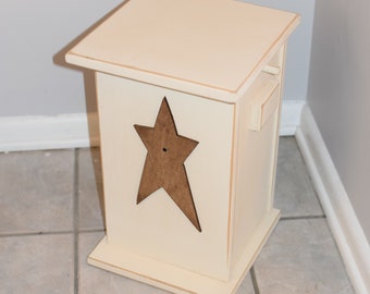 Amish Trash Can | Etsy