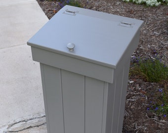 Amish Trash Can | Etsy