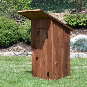 Amish Reclaimed Wood Well Cover | Large Outhouse Style - Etsy