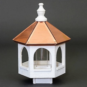 Copper Roof Gazebo Bird Feeder - Etsy