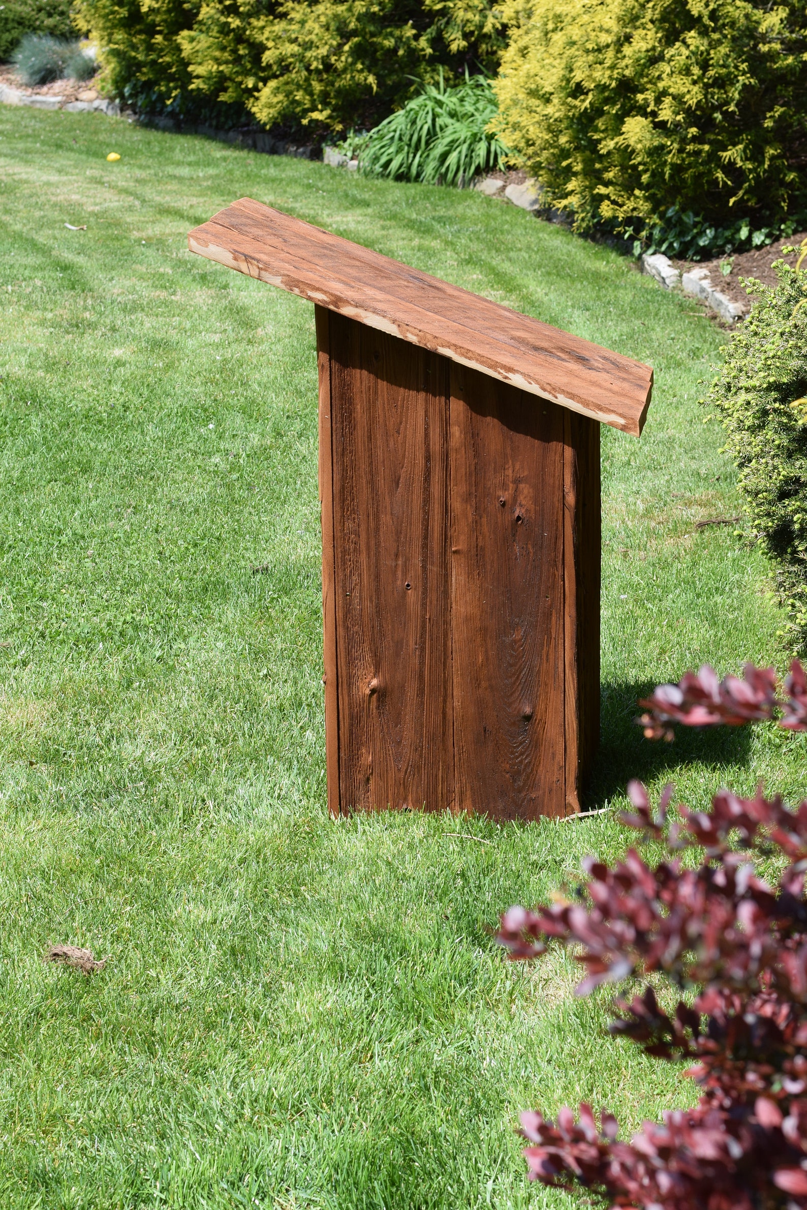 Amish Reclaimed Wood Well Cover | Large Outhouse Style - Etsy