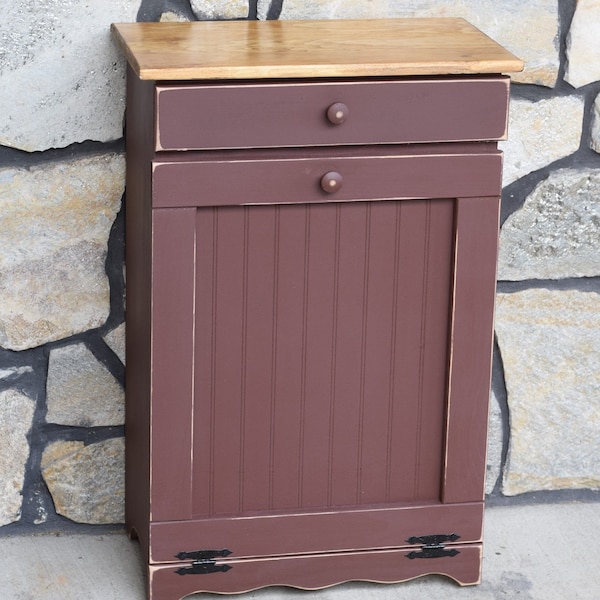 Amish Trash Can - Etsy