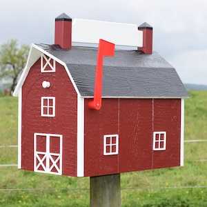 Extra Large Barn Mailbox | Amish Mailbox | Amish Handmade | Made in USA ...