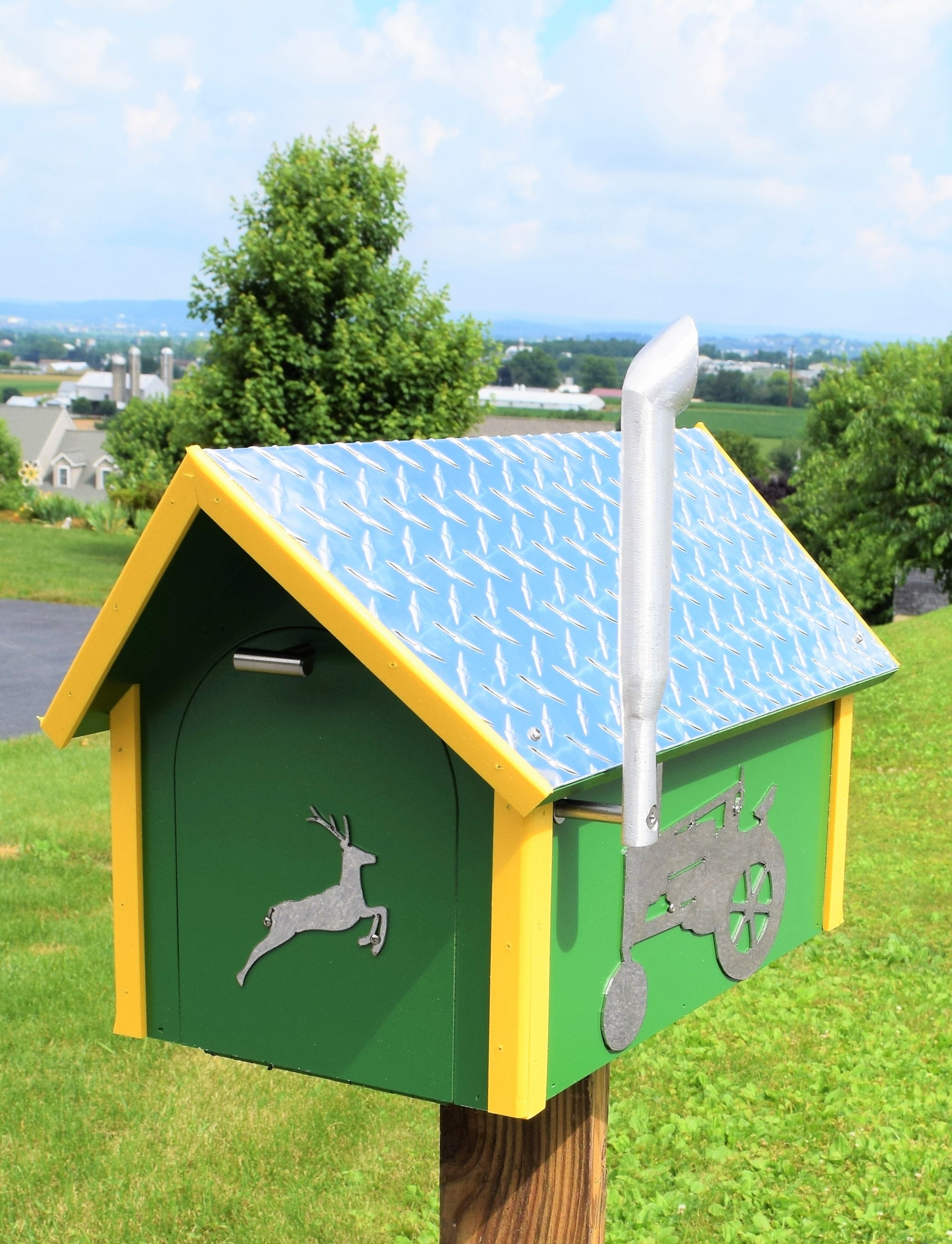 Farmer Mailbox Novelty Gift Amish Handmade Made in USA - Etsy Australia