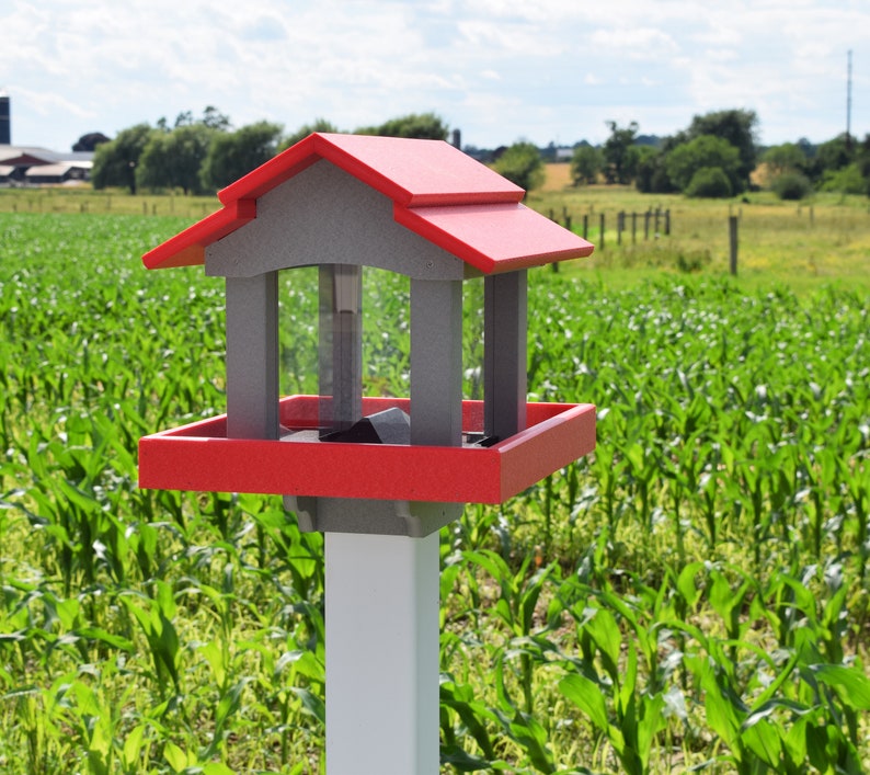 Poly Bird Feeder Small Rectangular Feeder Bird Feeder - Etsy