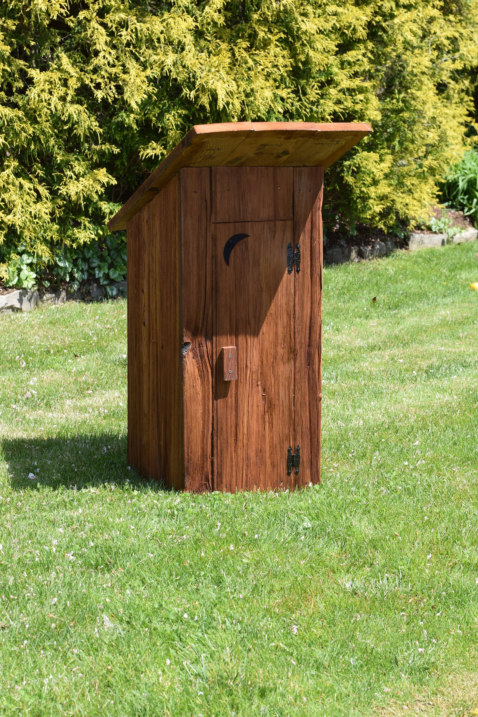 Amish Reclaimed Wood Well Cover | Large Outhouse Style - Etsy