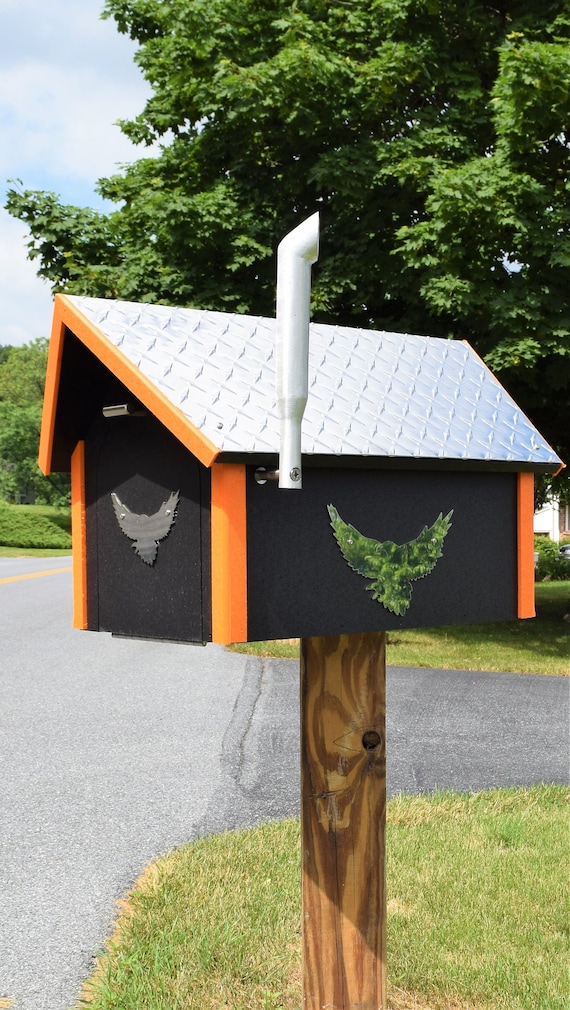 Biker Mailbox Motorcycle Poly Mailbox Novelty Gift - Etsy