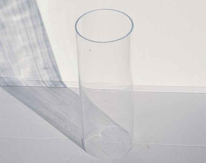 Clear Acrylic Plastic Plexiglass Pipe Tube 4 114 Mm 3 Ft Long Fits 4 ...