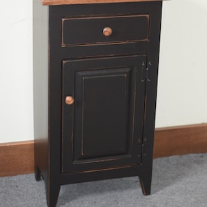 Nightstand Cabinet | Amish Cabinet Furniture | Fine Primitive | 241P - Etsy