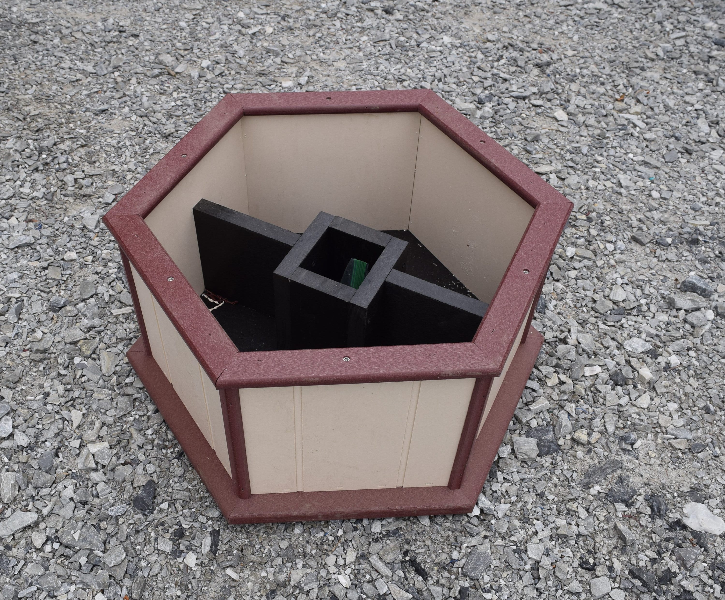 All Poly Planter Box for 4x4 Post for poly birdhouse or bird | Etsy